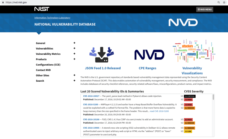NIST Cybersecurity Resources During the Shutdown | Virtual CISO